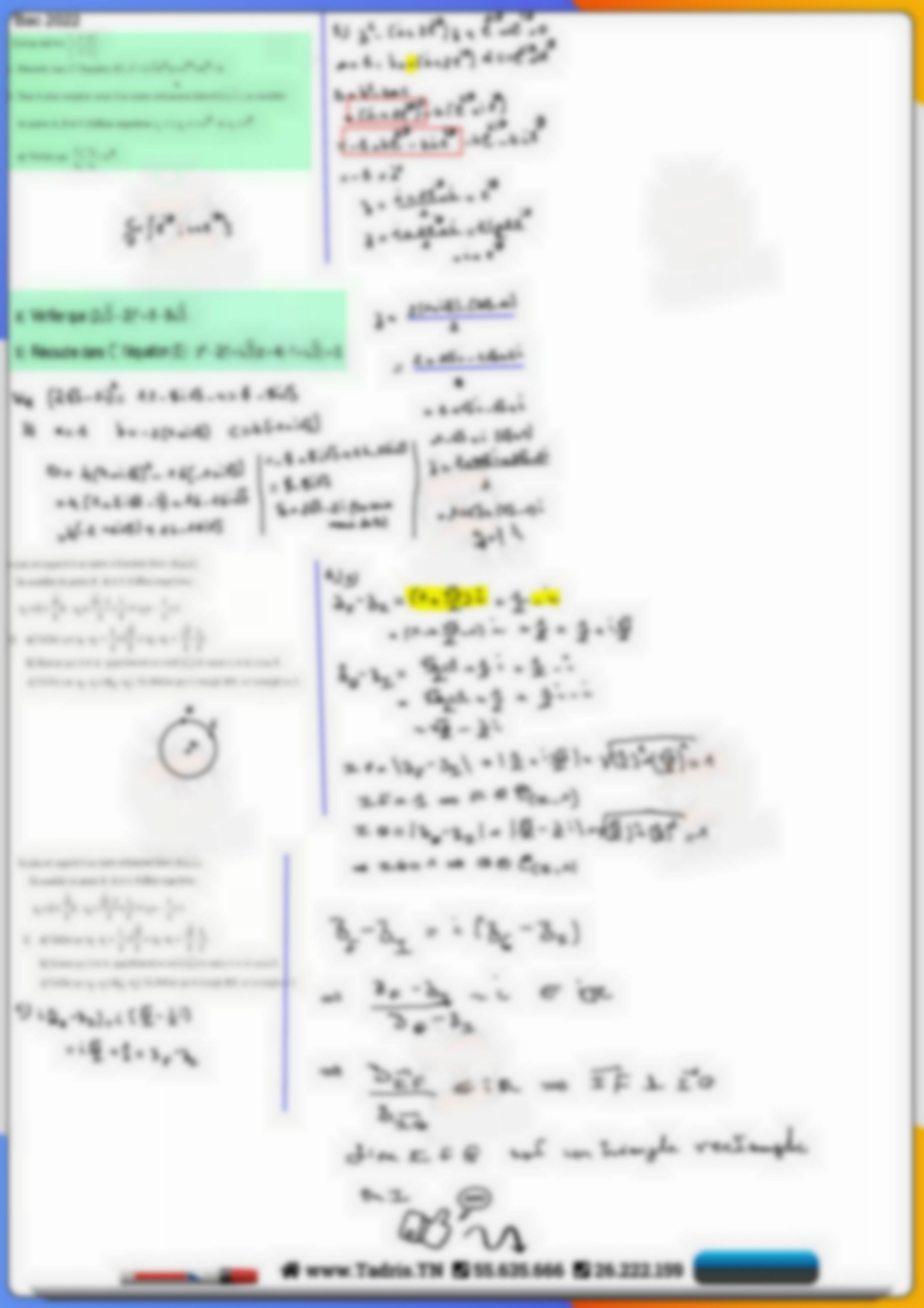 ≡ 12 Limites Remarquables Exemples 1 — Bac Techniques ( Mathématiques ...
