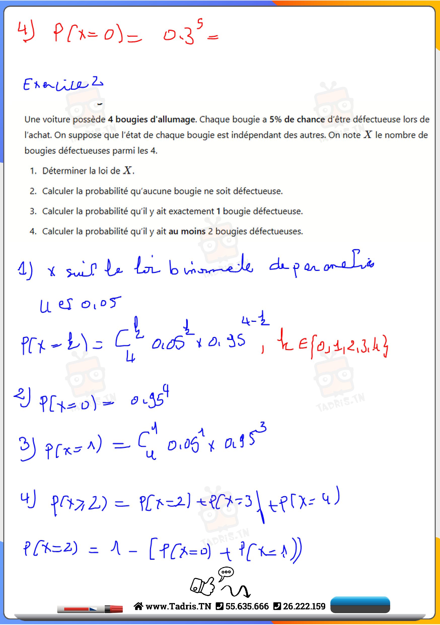 ≡ 12 Calcul de volume – Type Devoir — Bac Sc.expérimentales ...