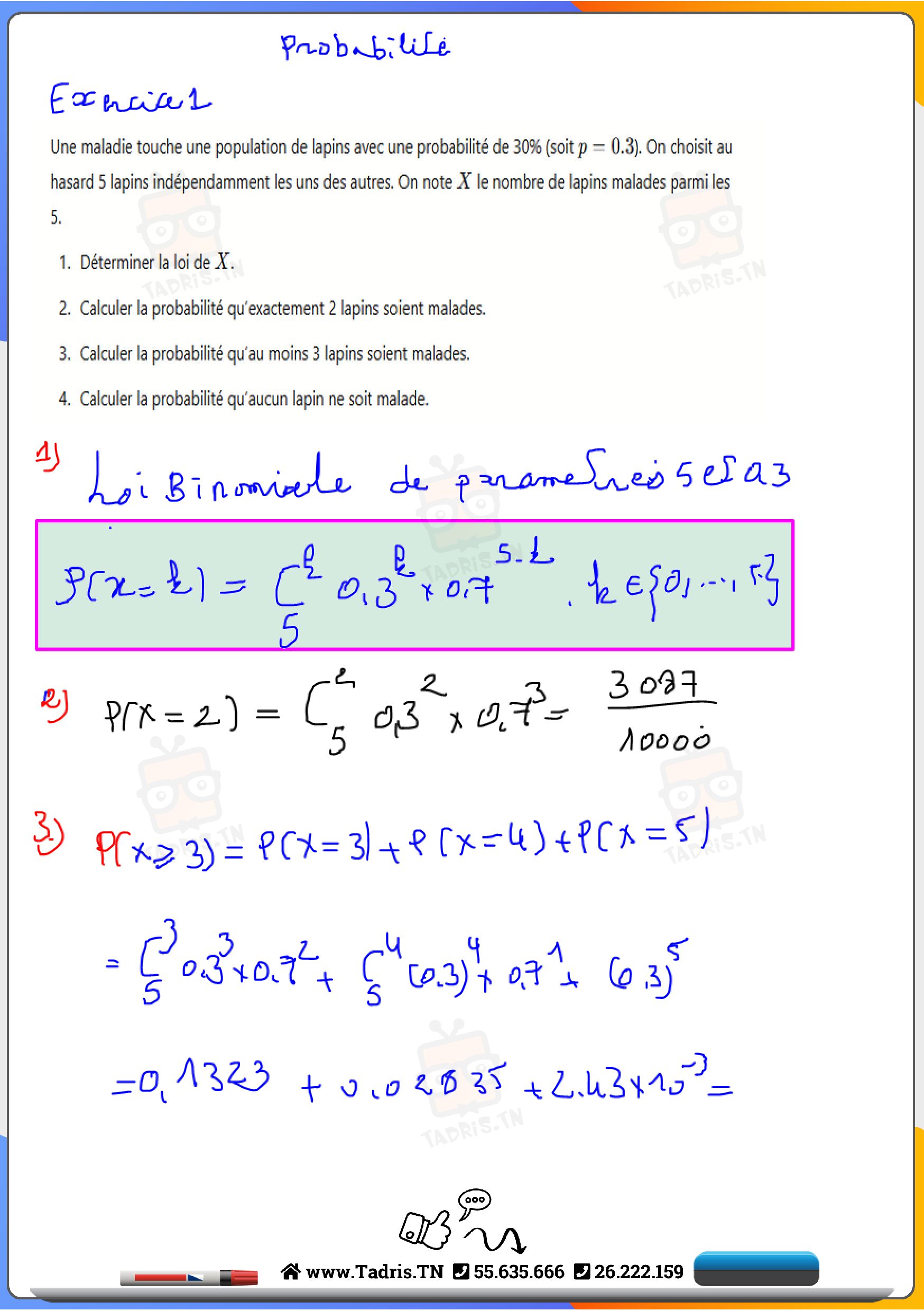 ≡ 11 Calcul d'Aires – Type Devoir — Bac Techniques ( Math matiques ...