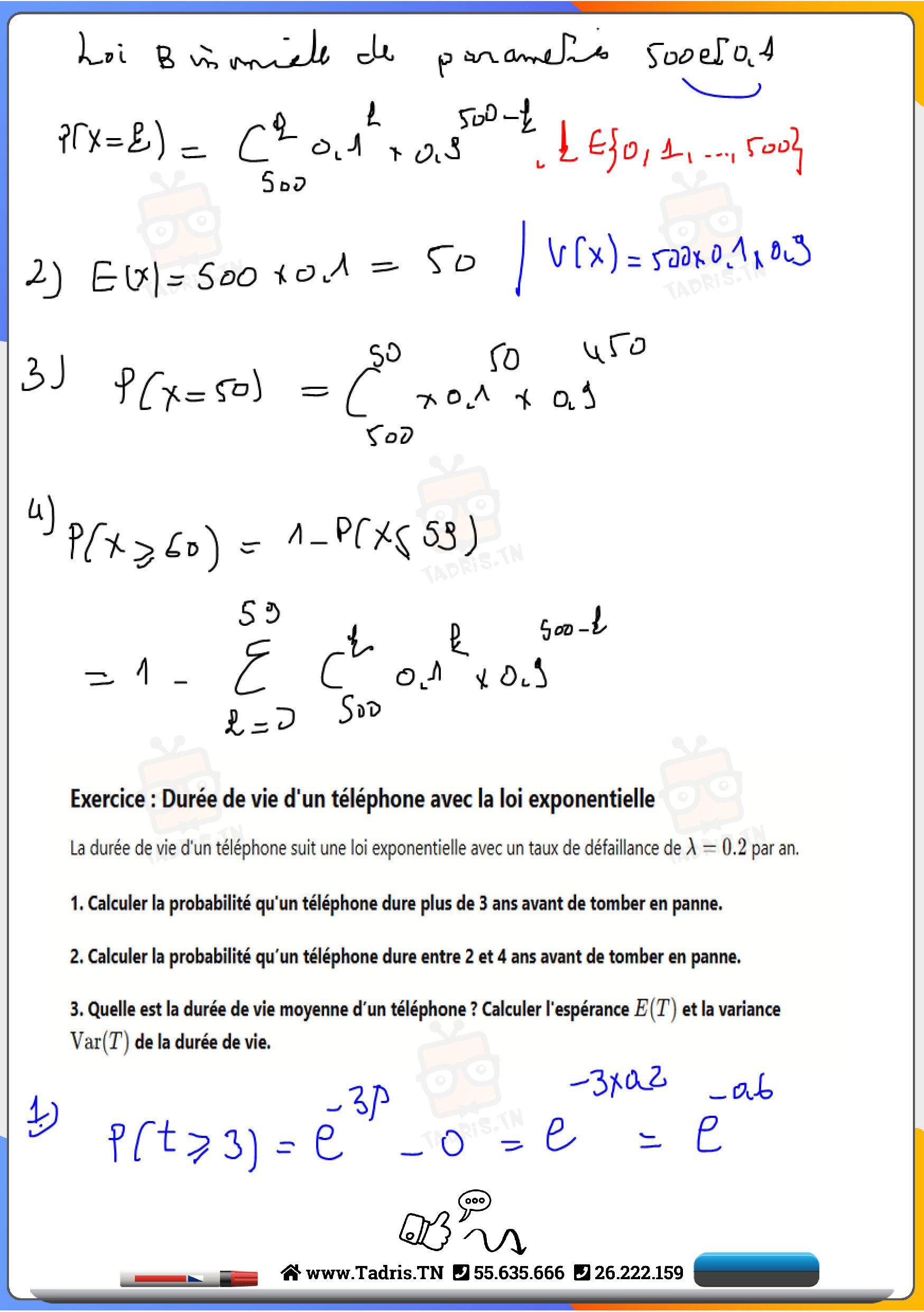 ≡ 19 Formule d'euler application – Techniques de Recherche d'ensemble des points — Bac Sc ...