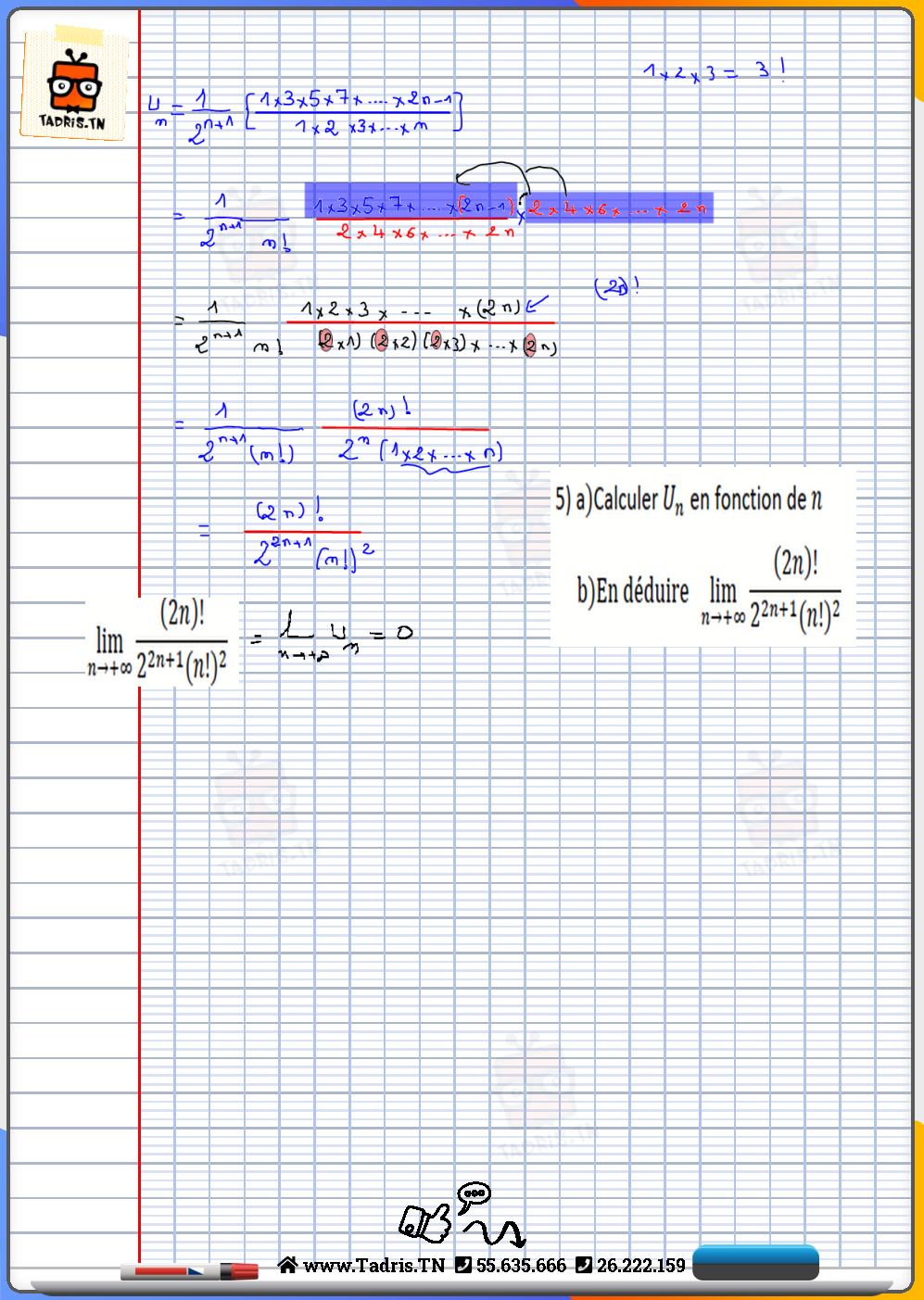≡ Bac Mathématiques ( Mathématiques 2025-2026 ) — Tadris.TN ⚡ Dourous ...