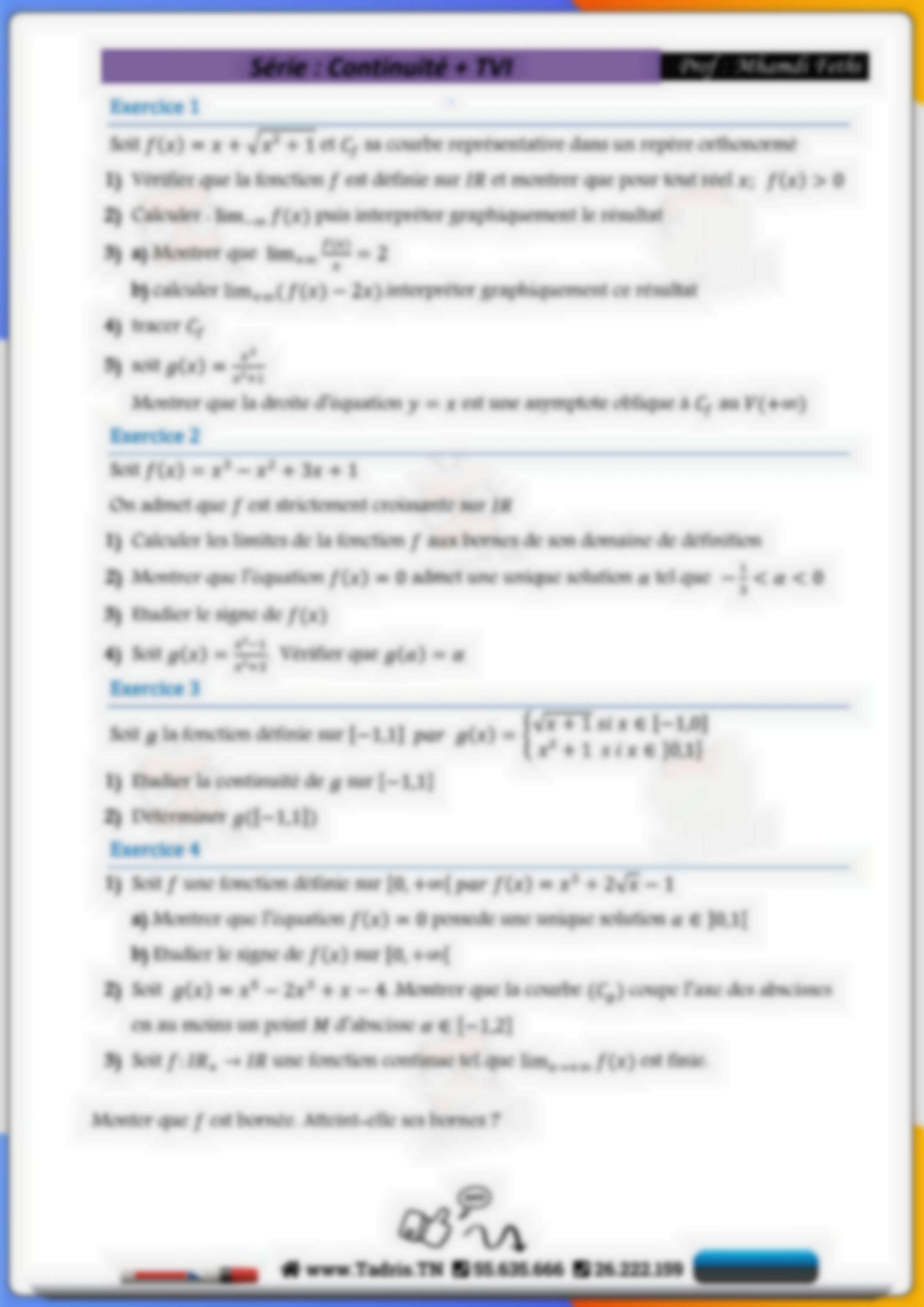 ≡ PPCM de deux entiers — 3ème années Mathématiques ( Mathématiques ...