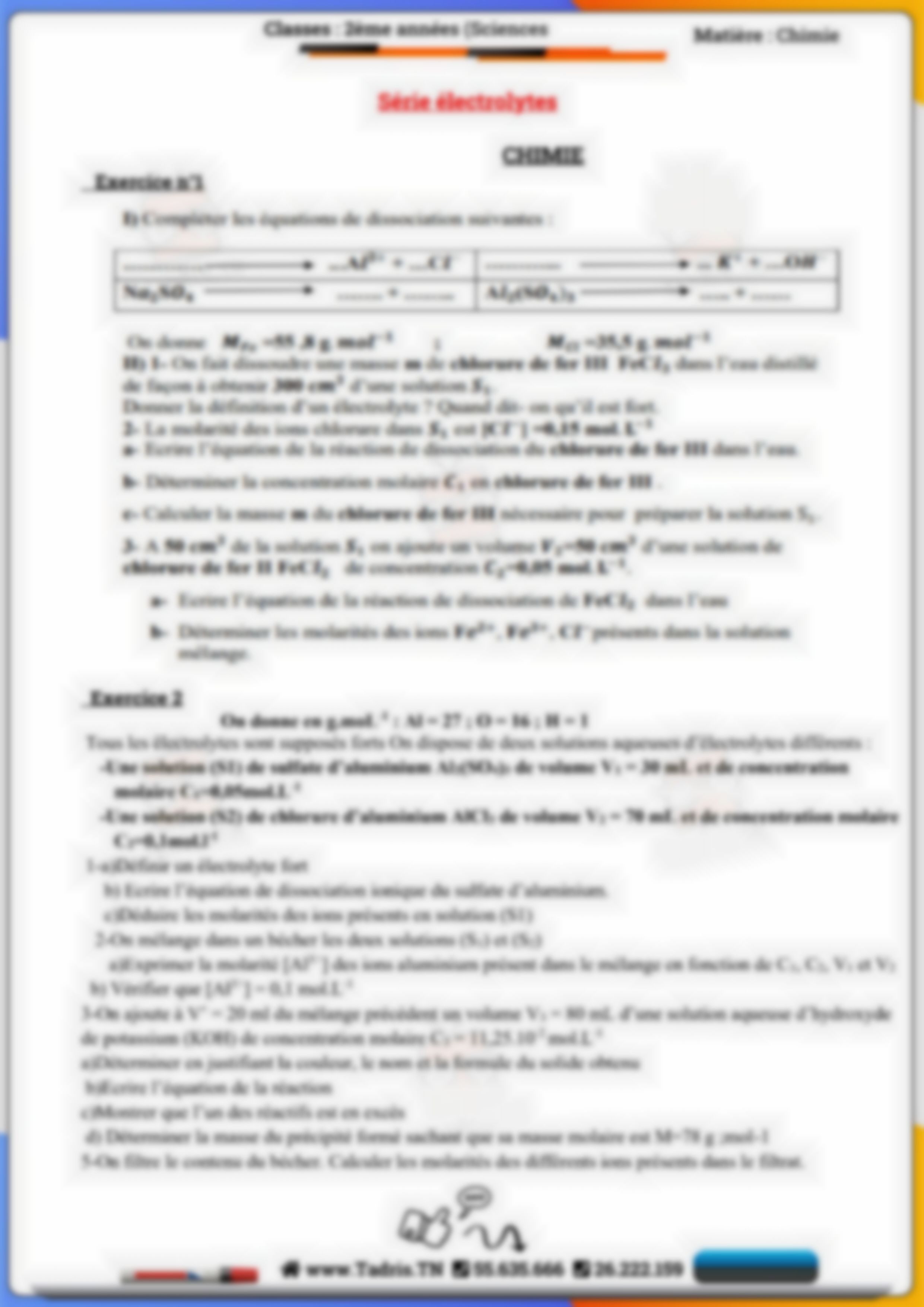 ≡ 2ème années Technologie de l’informatique ( Physique 2023 2024 ...