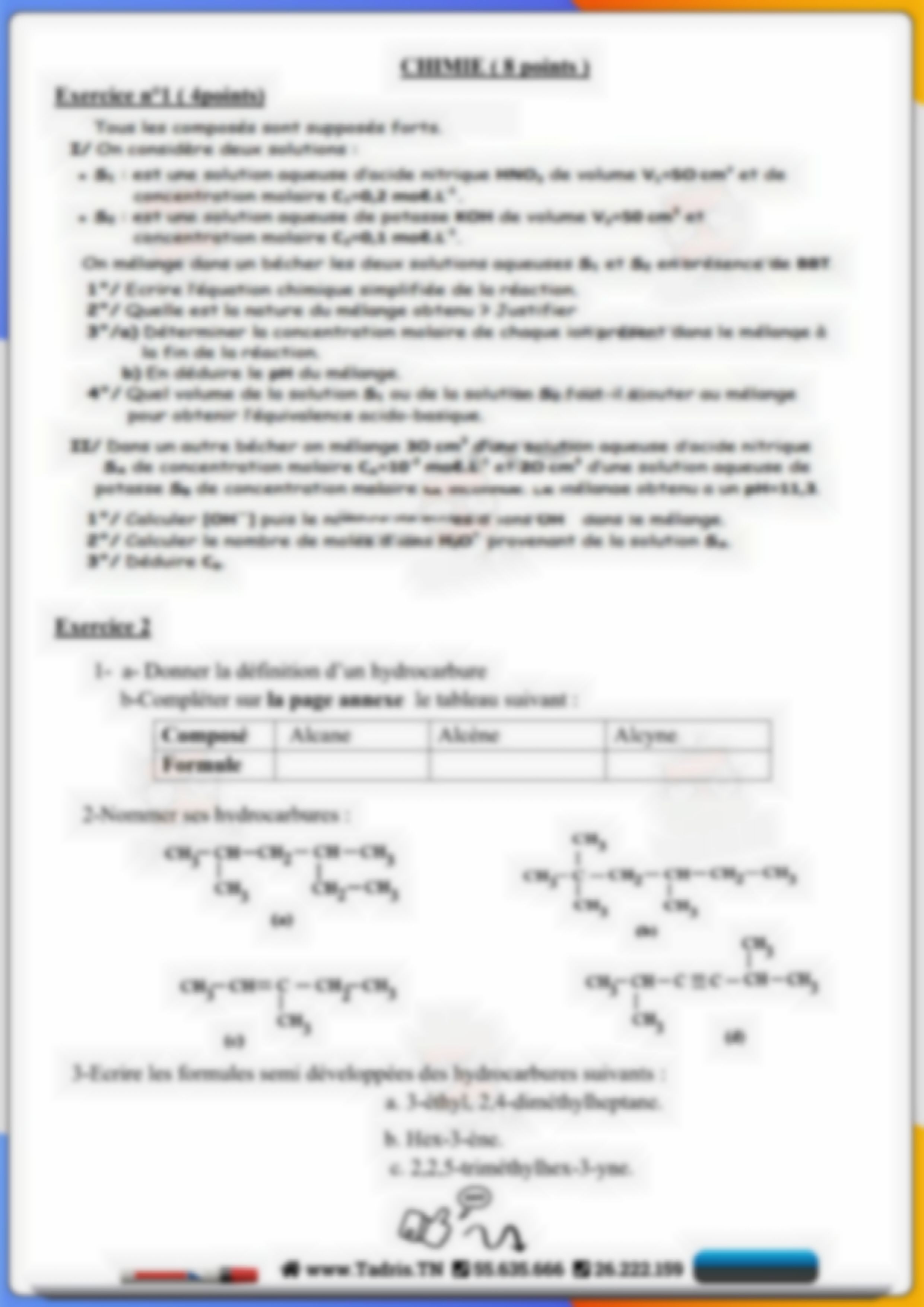 ≡ 2ème années Technologie de l’informatique ( Physique 2023 2024 ...