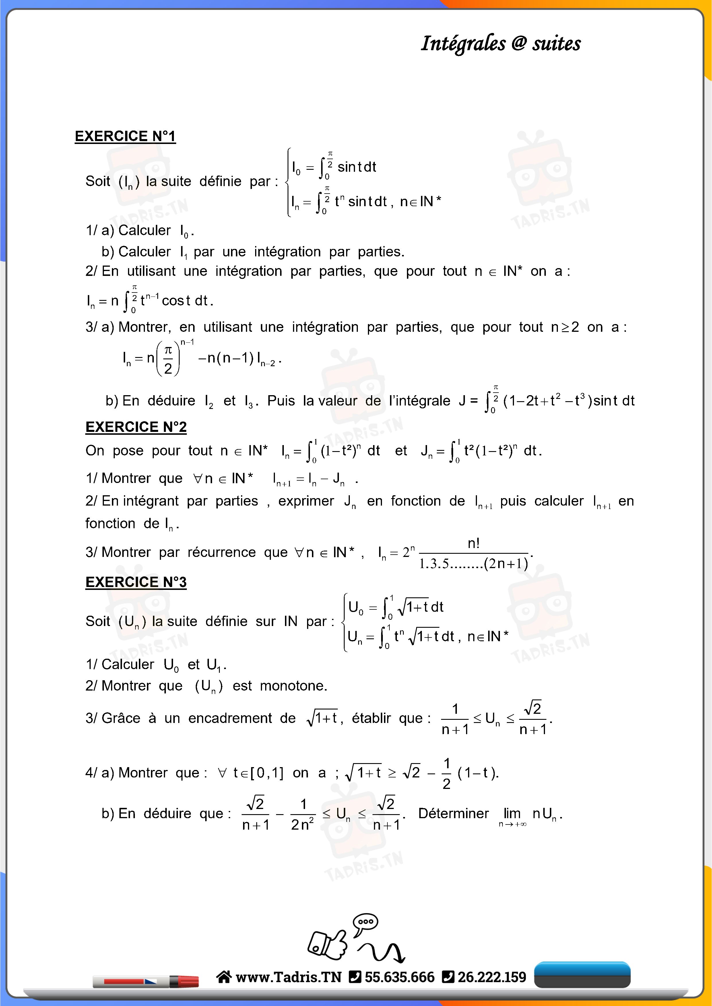 ≡ Limites Remarquables Exemple — Bac Math ( Enregistrement–2024—2025 ...