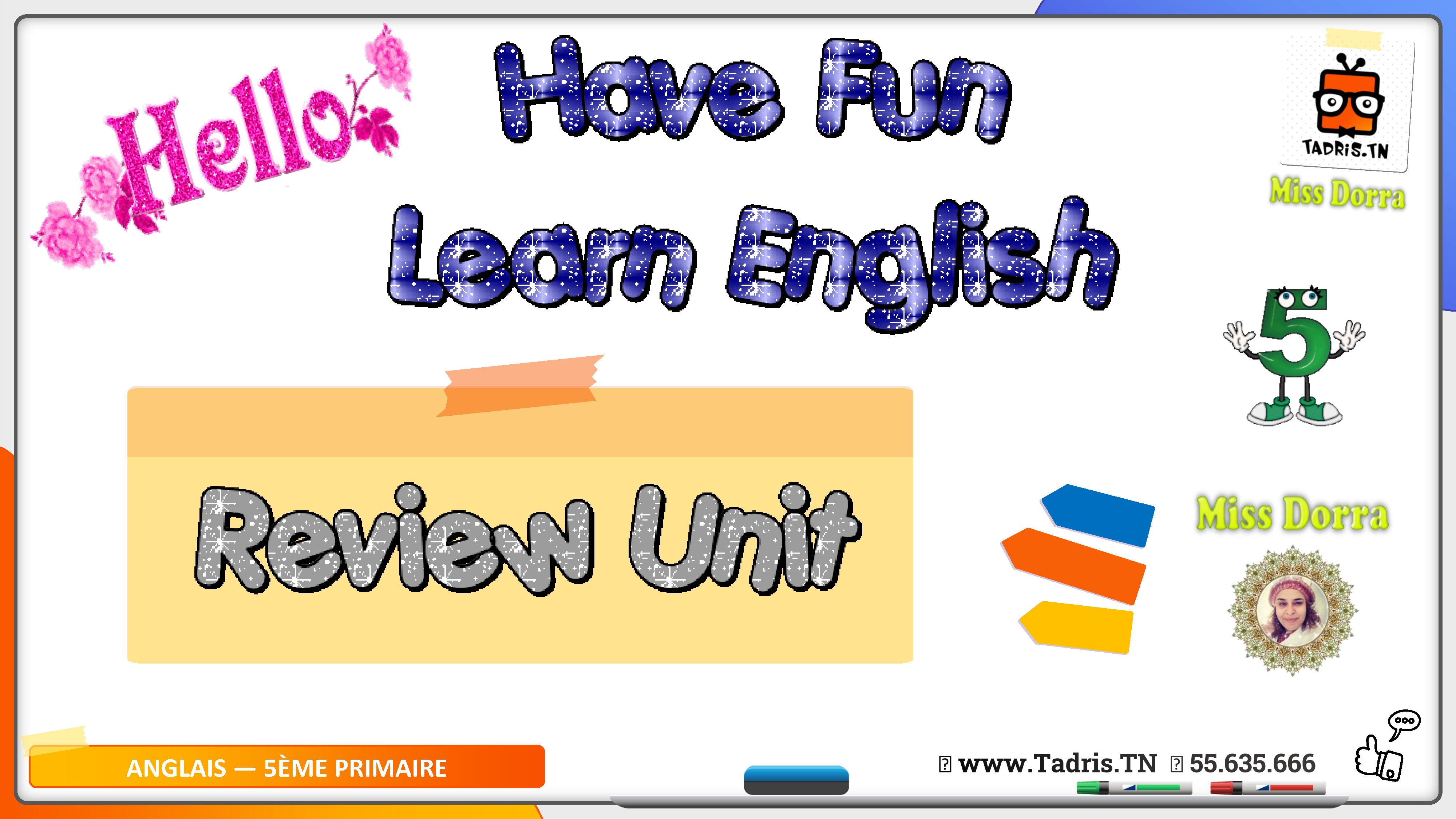 ≡ Vocabulary – Lesson 5 : Let's clean our playground — السنة الخامسة ...